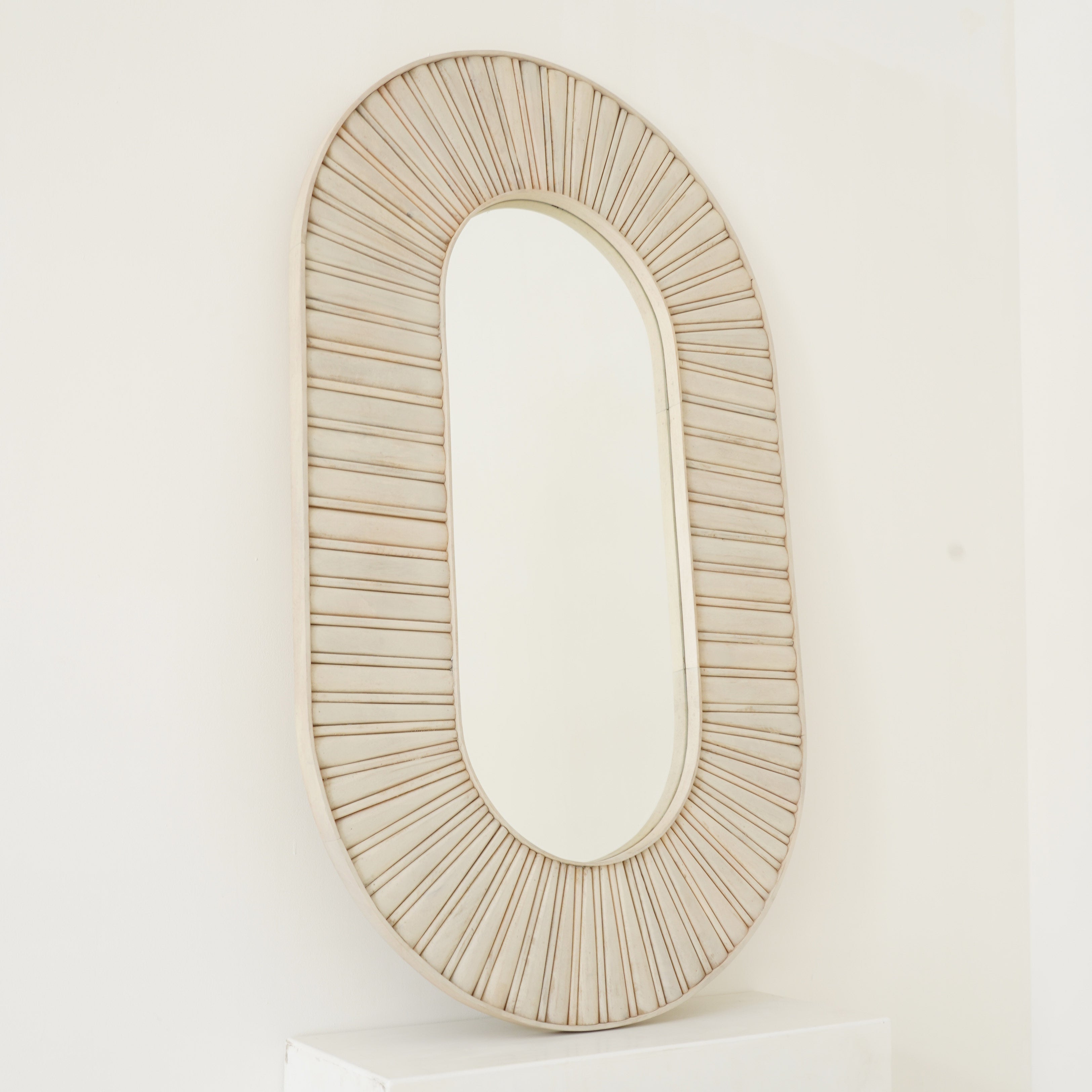 Alchemy Collection- Aurum Striped Mirror – TRIBE