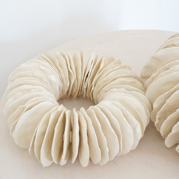 Coraline Clay Bead Wreath - TRIBE